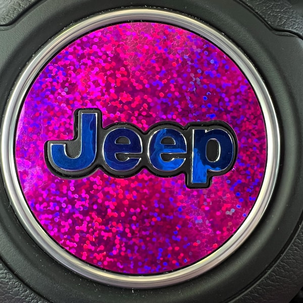 Chrome Jeep Emblem Sticker Decal, Wrangler JK, TJ, JL, Gladiator ...