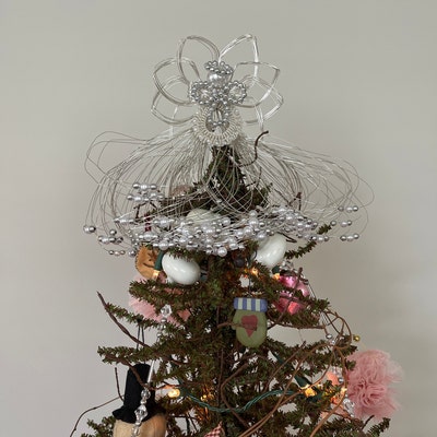 Handmade Angel Christmas Tree Topper, Table Centerpiece Gift - Etsy