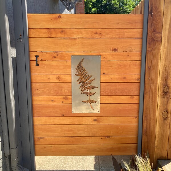 Fern Art Screen | Privacy Screen | Fern Wall Art | Privacy Panel | P623 ...
