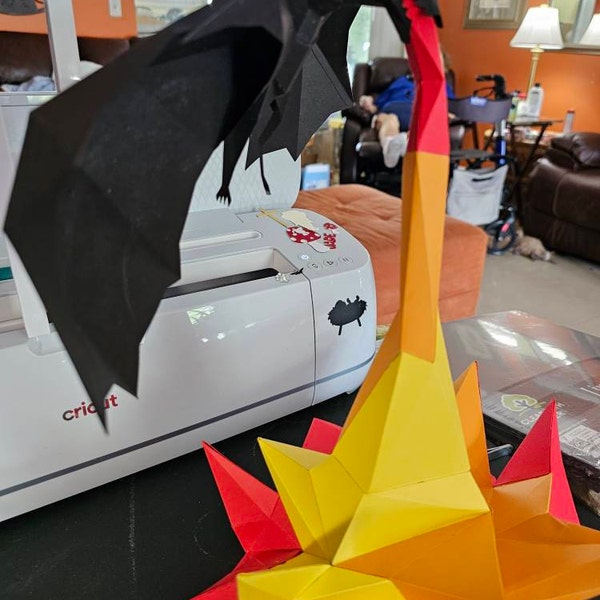 Papercraft 3D Hummingbird Template, SVG Template, Origami Paper Bird ...