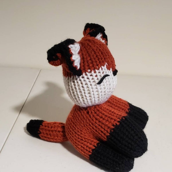 Fox Knitting Machine Pattern PDF ONLY - Etsy