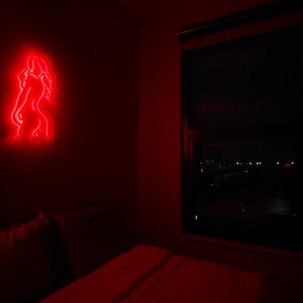 Girl Neon Sign Girl Neon Light Girl Led Sign Body Neon Sign Woman Body