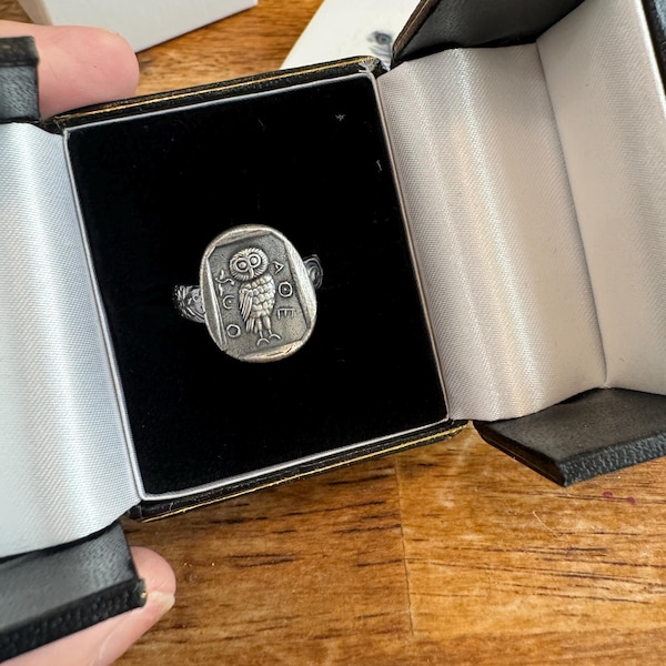 Centaur Chiron Mythology Jewelry Silver Signet Ring - Etsy