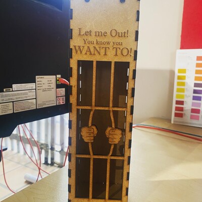 Jailed Wine Box 3mm Box wine Box Digital File... Svg-dxf-ai Immediate ...