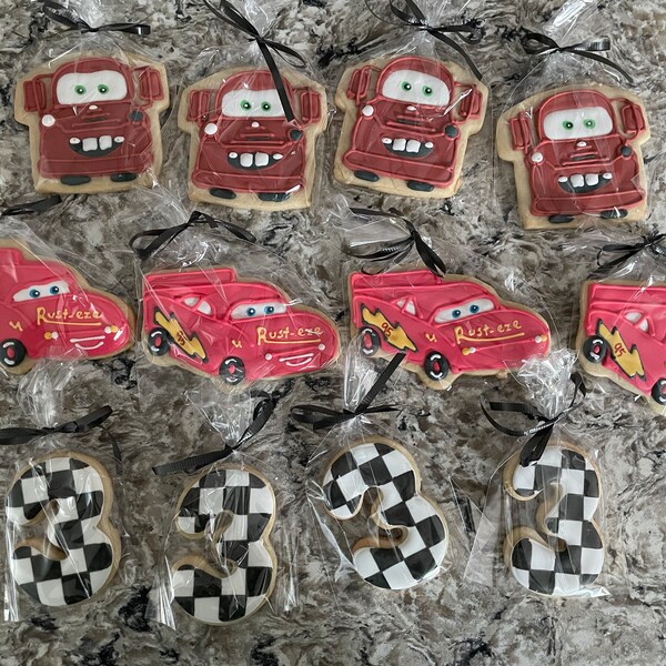 Cars Cookies - Etsy