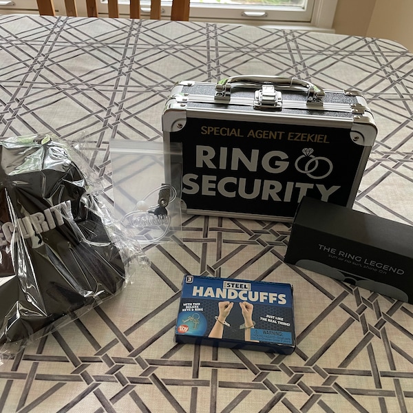 RING SECURITY Ultimate Package, Ring Bearer Box Set, Ring Bearer ...