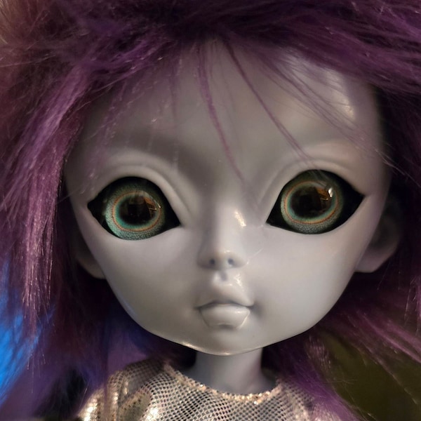 Galaxy Star Imani Alien Eyes With Black Resin for Bjds & Alternative ...