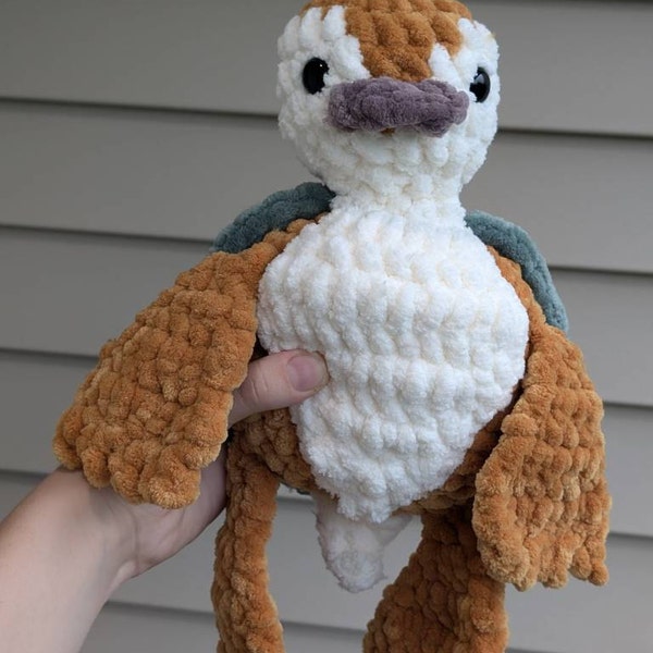 Duck Turtle Hybrid Animal PDF Crochet Pattern - Etsy