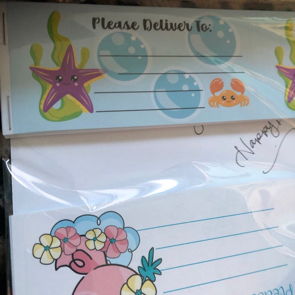 Grab Book of 26 Please Deliver to Labels - Etsy