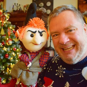 Ruby the Phoenix Firebird Hand Puppet - Etsy