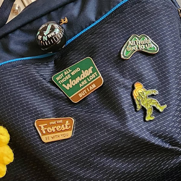 May the Forest Be With You Enamel Pin, Star Wars Gift - Etsy