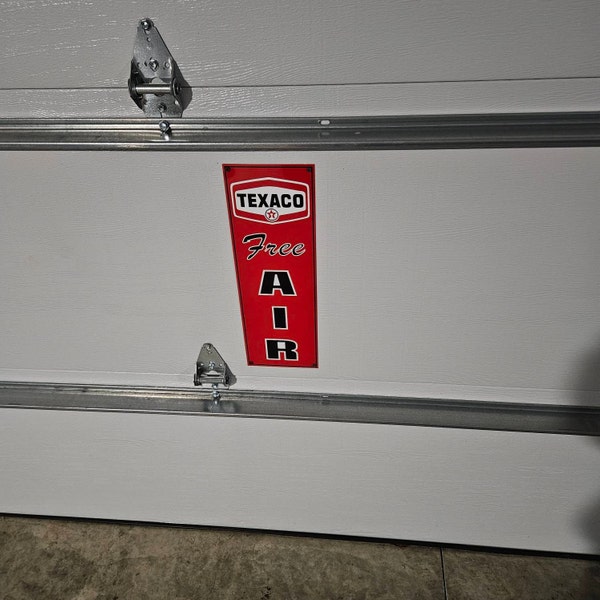 Texaco Free Air Sign - Etsy