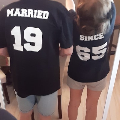 Married Since Shirts Mr. and Mrs. Shirts Couples Shirt Wedding ...