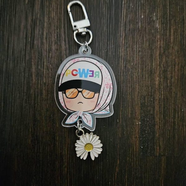 G-dragon Power Acrylic Keychain, G Dragon Chibi Illustration, G-dragon ...