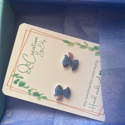 Cartoon Inspired Earrings. Dangle and Stud Earrings. - Etsy