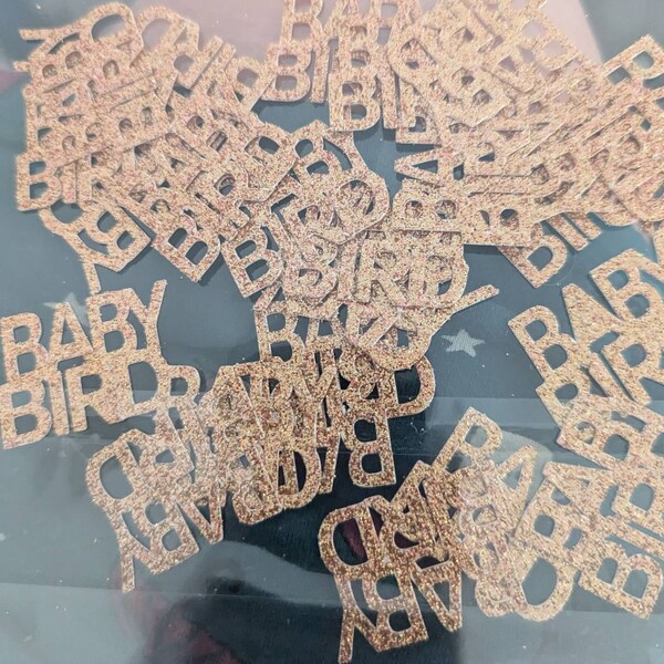 Personalised Baby Shower Table Confetti - Etsy UK