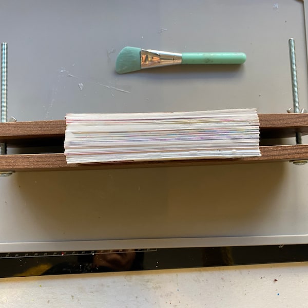 Medium Size Bookbinding Finishing Press, Book Binding Kit - Etsy