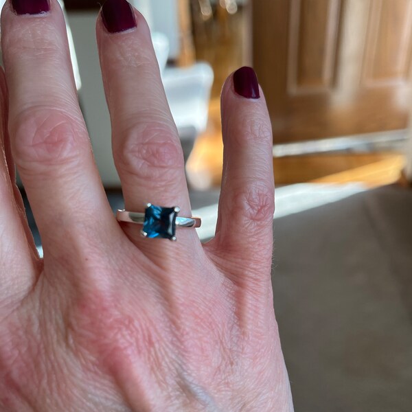 Unique Garnet Ring for Men/ 925 Sterling Silver/ AAA Quality Garnet ...