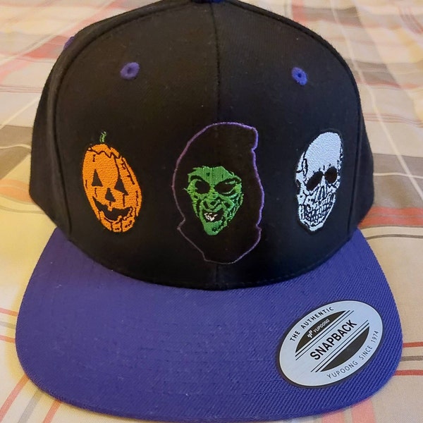 Halloween 3 Baseball Cap 80s Horror Tom Atkins Silver Shamrock - Etsy