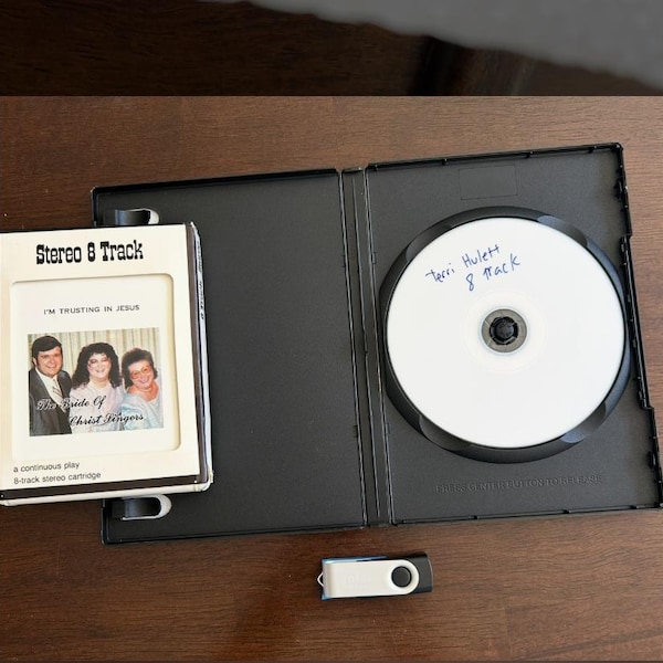 Convert 8 Track Tape to Digital- Preserve Family Memories Before They ...