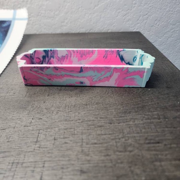 Jesmonite Towel Ring With Leather Strap / Kitchen Tea Towel Holder - Etsy