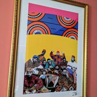 Marcus Garvey Print Limited Edition Print A4 Print / A3 Print Digital ...