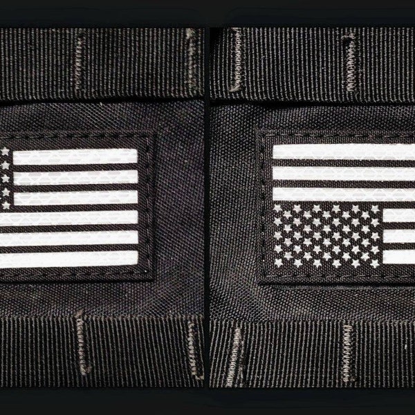 5x1in Custom Callsign Patch IR Patch Infrared Reflective Patches ...