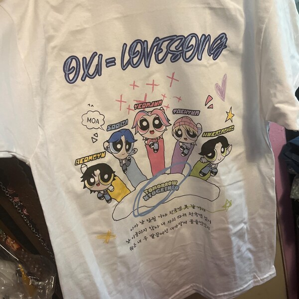 TXT Kpop Tshirt, MOA Diary, Txt Stickers, Soobin , Hueningkai , Beomgyu ...