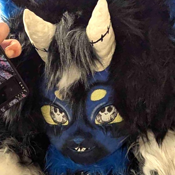 3D Printed Fursuit Mask Base, Kemono Kigurumi Head - Etsy Australia