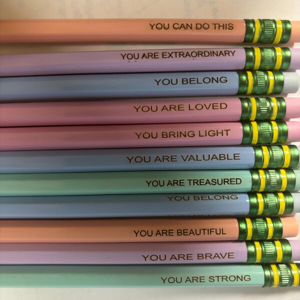Set of 10 Ticonderoga Pencils With Taylor Swift Songs - Etsy