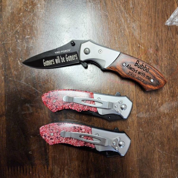 Custom Engraved Cremation Keepsake Knife. HIGH QUALITY & Free Priority ...