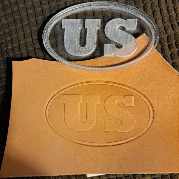 USMC 1.5" EGA Eagle Globe and Anchor Stamp for Leather - Etsy