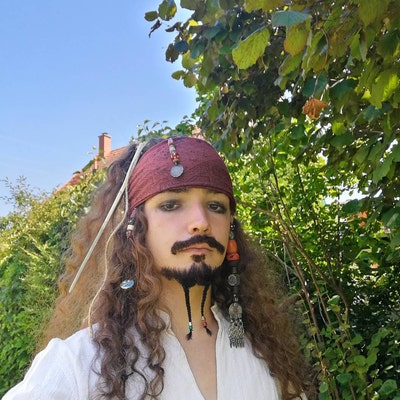 Realistic Fake Tony Stark's Beard Kit Full Handmade - Etsy