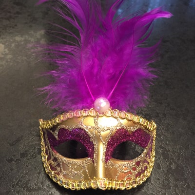 One Mask Napkin Ring, Purim Party Decor, Mardi Gras Decor - Etsy