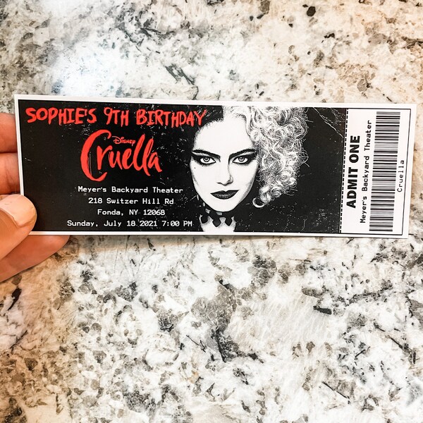 Printable Family Movie Night Scream VI Ticket - Etsy