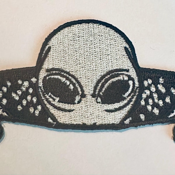 Iron-on Patch - Angry Ghost | Halloween Patches, Little Ghost Iron-on ...