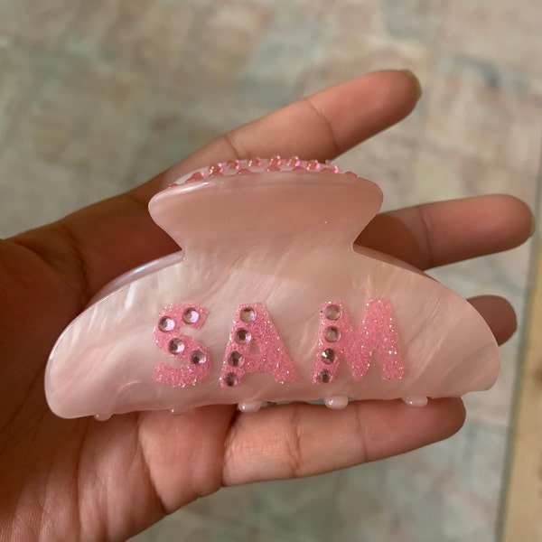 Personalized Claw Clips (as Seen on Access Hollywood & Seventeen ...