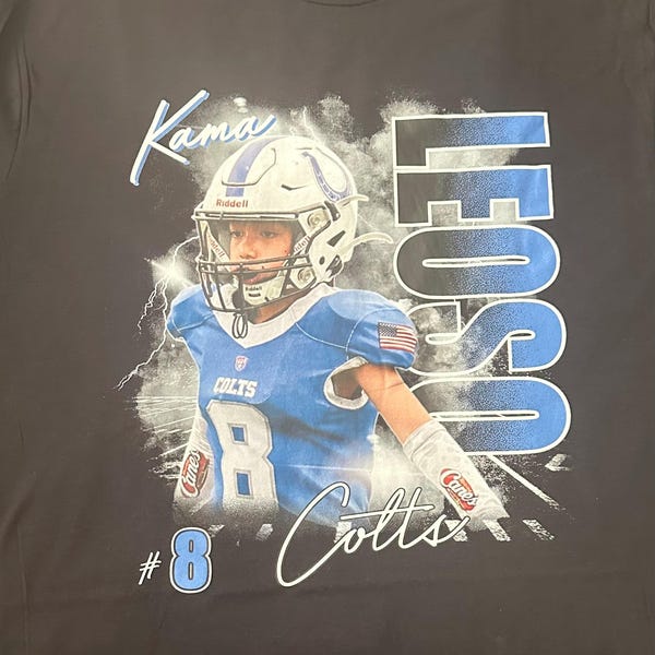 Custom Puff Tank, Custom Sports Puff Tank, Custom Cursive Tank Top ...