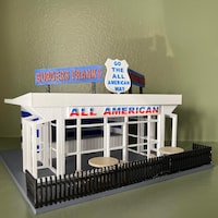 O Scale Waffle House Inspired Kit (VERSION #2) - Etsy UK
