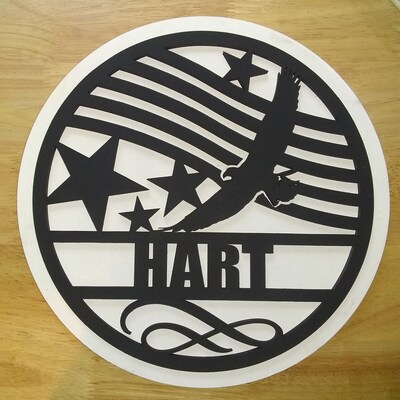 Decor Bundle Round Sign Set Personalized 11 Designs Laser Ready Digital ...