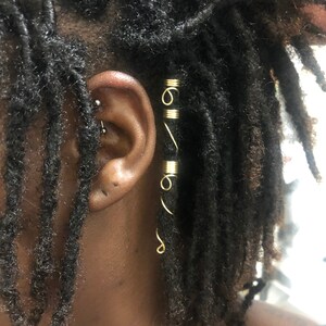 Best Seller Silver or Gold Loc Beads Loc Jewelry Hair Jewelry - Etsy