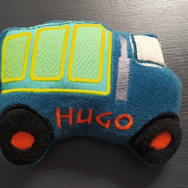 Dump Truck Garbage Truck Construction Vehicle Stuffie ITH Embroidery ...
