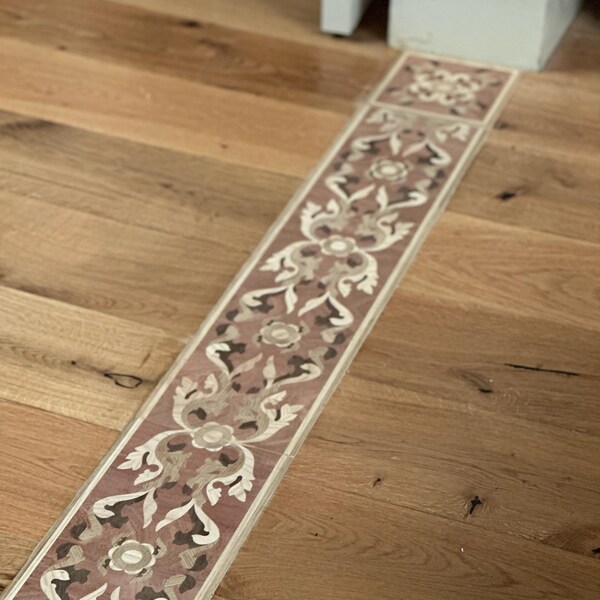 Wooden Floor Inlay Wood Floor Medallion Hardwoods Atwoodgoods Handmade ...