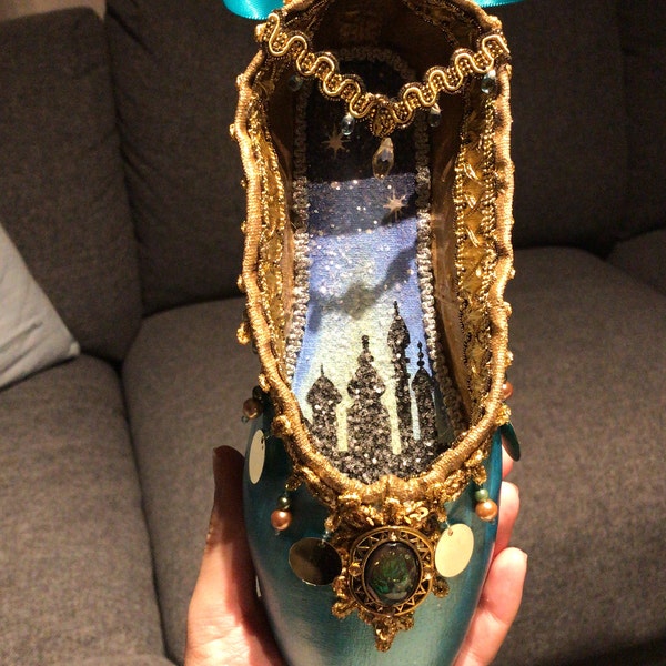Decorated Pointe Shoe: Nutcracker,kingdom of Sweets, Gingerbread ...