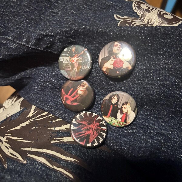 My Chemical Romance Three Cheers for Sweet Revenge Themed 32mm Pins - Etsy