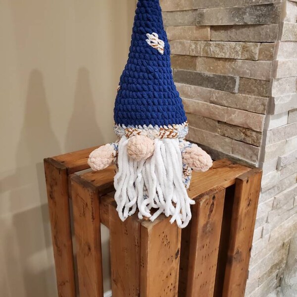 PATTERN: Plush Gnome Pattern Amigurumi Chunky Gnome Pattern Crocheted ...