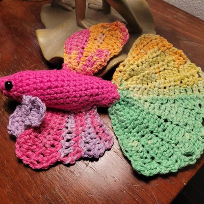 Betta Fish Crochet Amigurumi Pattern PDF - Etsy