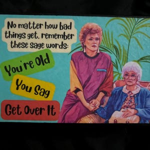 Golden Girls Count Bessie & Baby Lego Set W/ Canvas Art Brick - Etsy