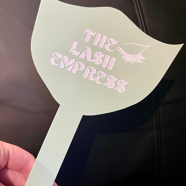 Lash Tech Photo Prop Social Media Content Photography Eyelash Logo ...