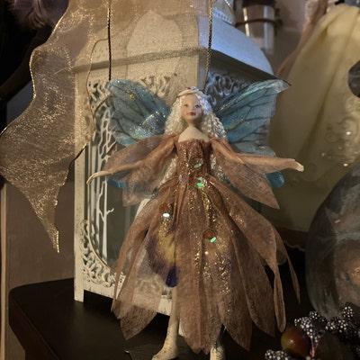 Fairy Doll FLUTTER Bendable Fairy Ornament Posable Art Doll Unique ...